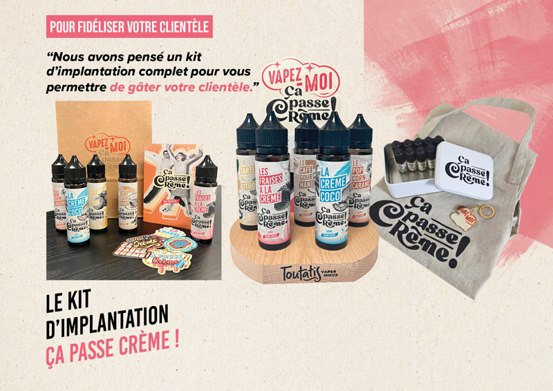 Pack d'implantation - Ca Passe Crème! - LCA Pack d'implantation - Ca Passe Crème! - LCA